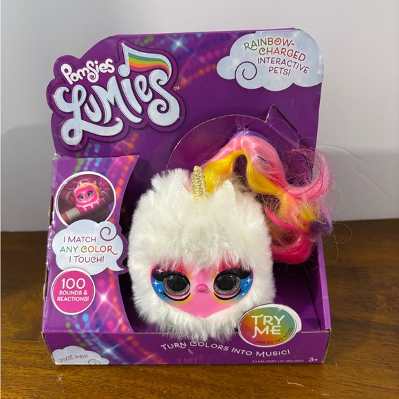 Pomsies Lumies | Toys | Pomsies Lumies Rainbow Charged Interactive Pet ...